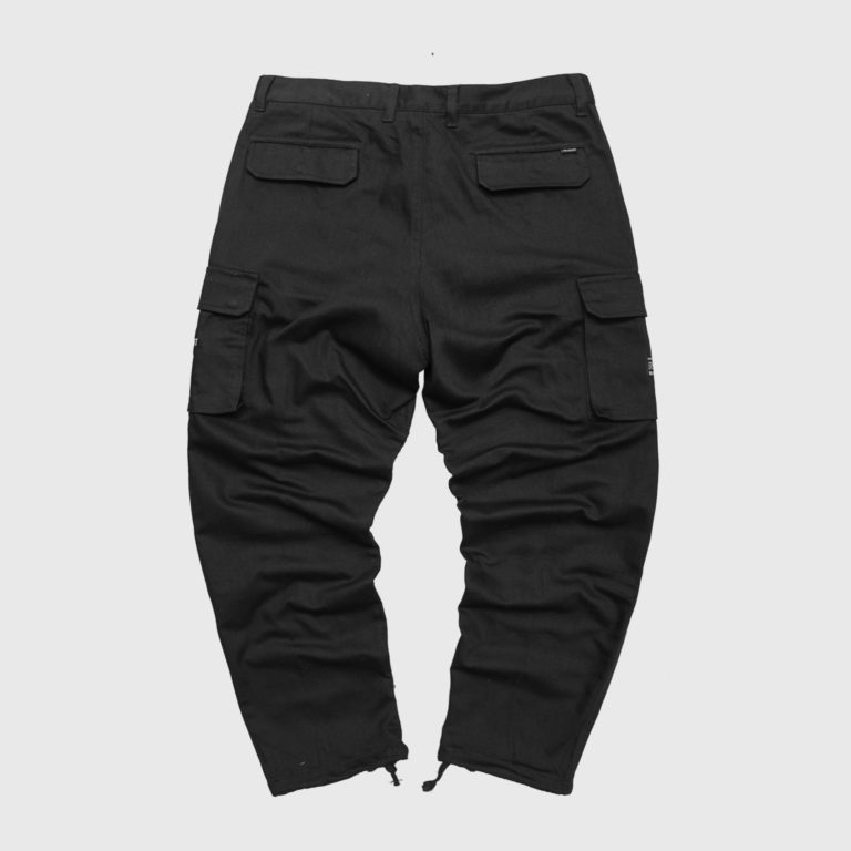Box Cargo Pants Black – Wellborn