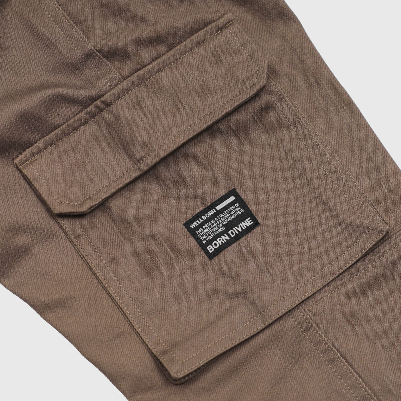 Box Cargo Pants Dark Brown – Wellborn