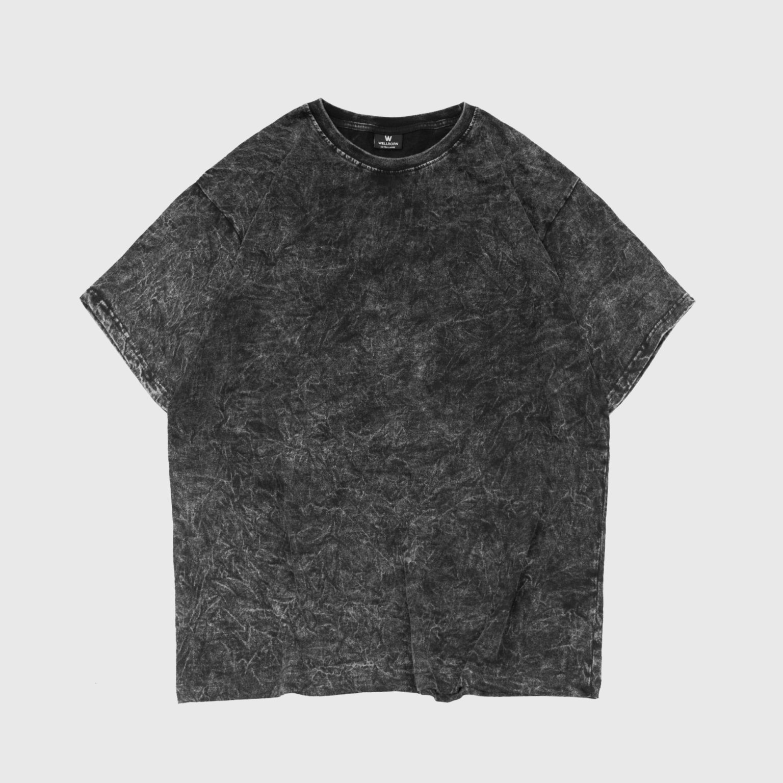 Washed T-Shirt Black – Wellborn