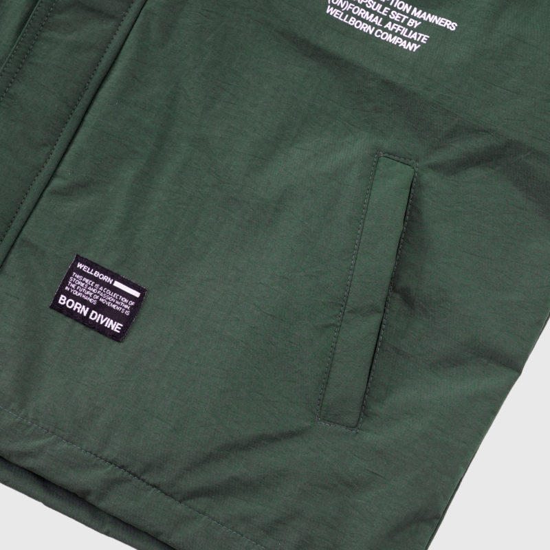 Crease Jacket Olive – Wellborn