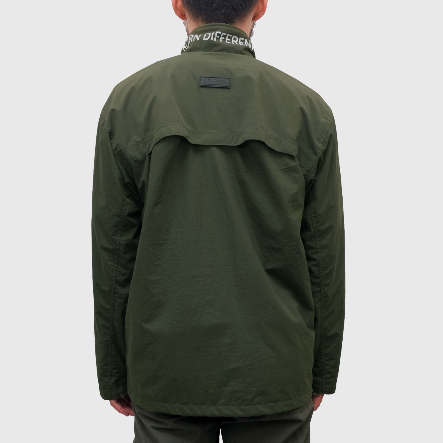 Crease Jacket Olive – Wellborn